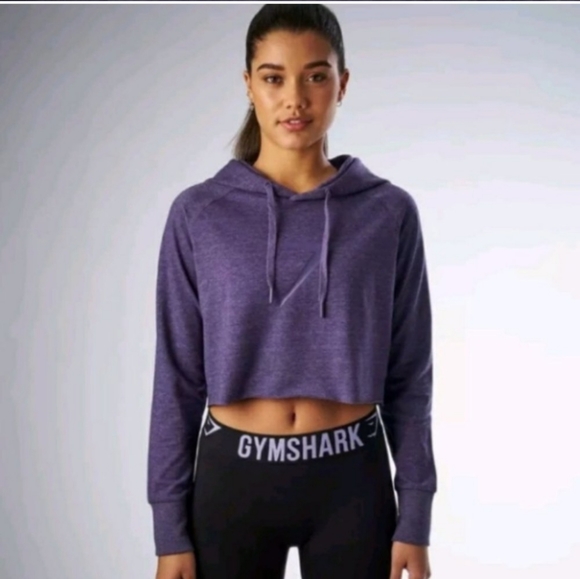 Gymshark | Tops | Copy Gymshark Crop Hoodie | Poshmark